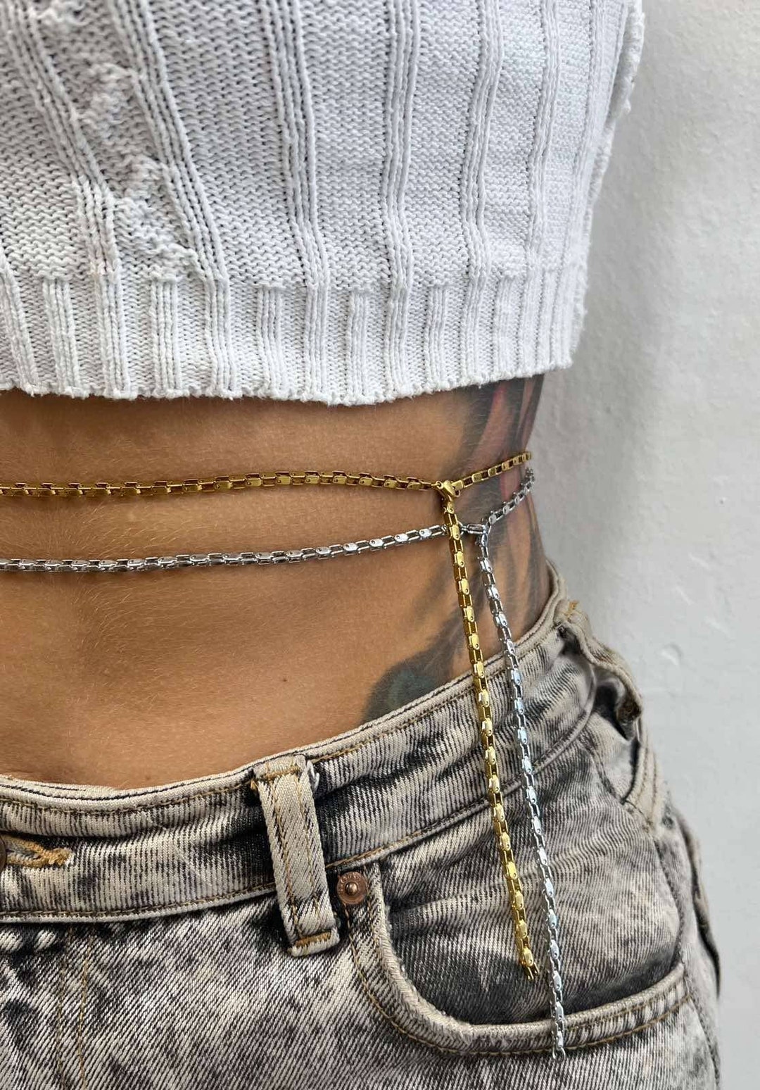 Waist Chain, Belly Chains, Gold Body Chain, Gold Belly Chain, Gold ...