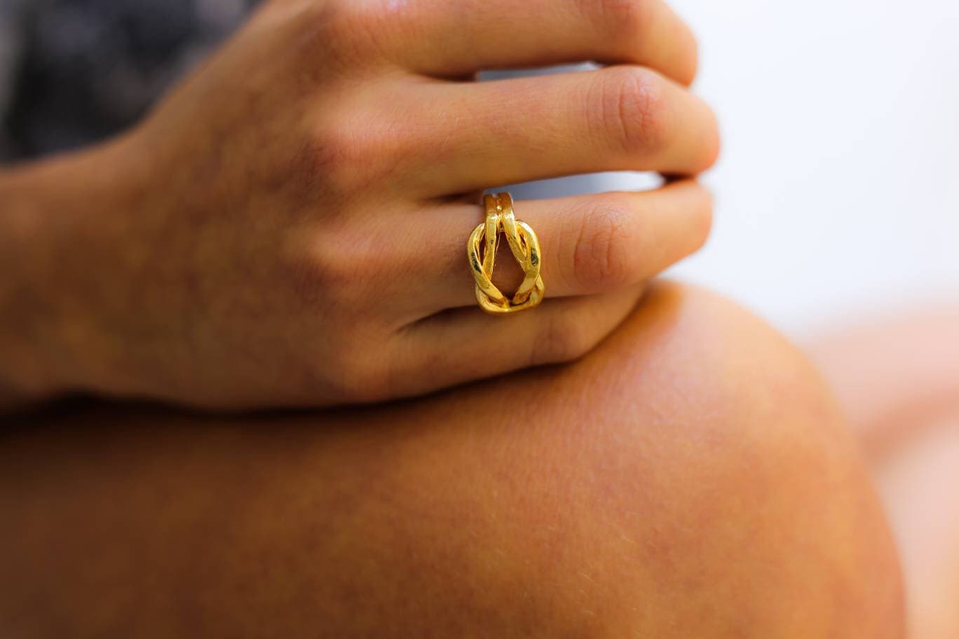 Knot ring Knot jewellery Nautical knot ring Nautical ring | Etsy