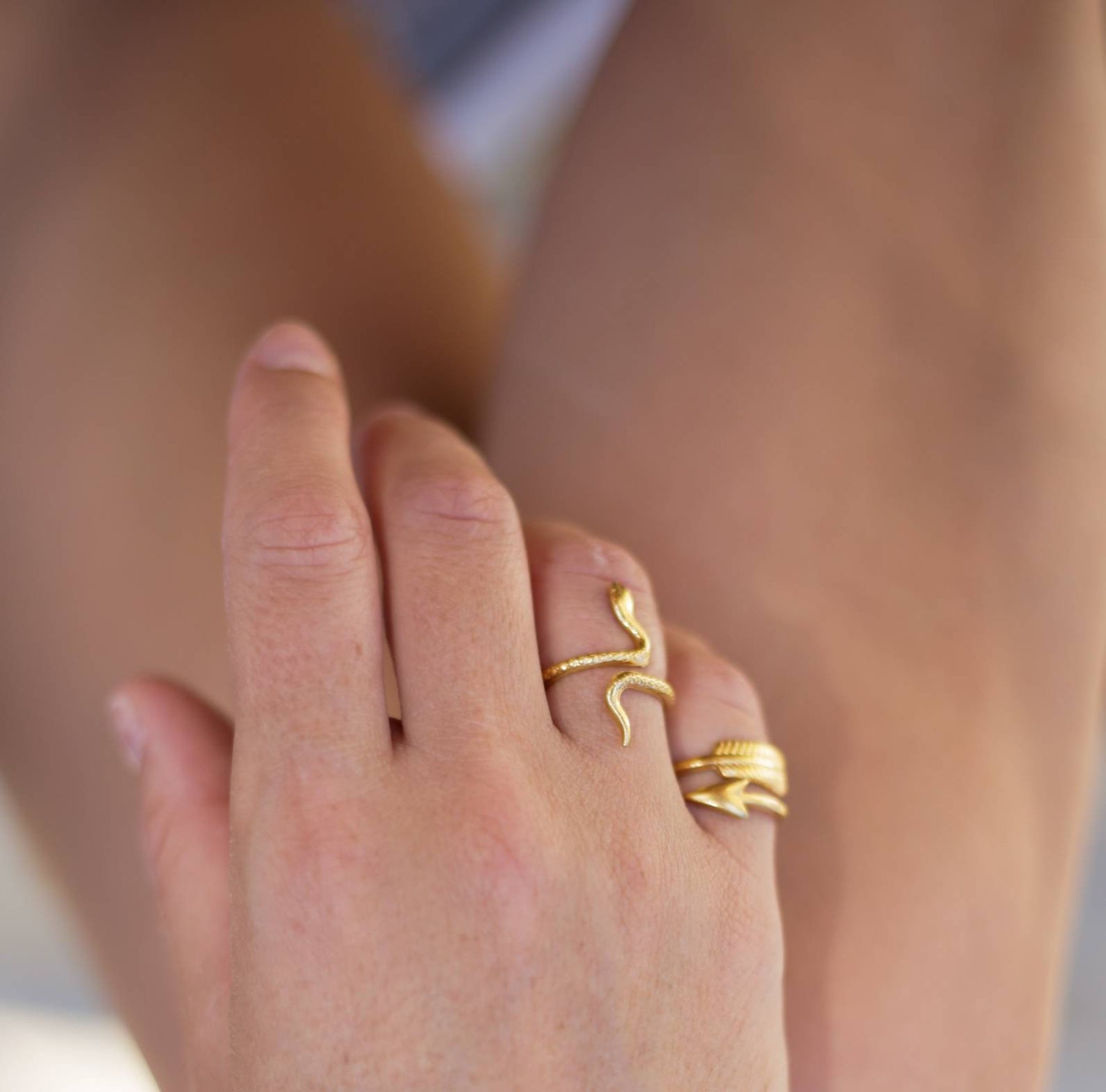 Snake Ring Dainty Ring Snake Jewelry Boho Ring Thumb Ring - Etsy