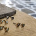 Gold Stud Earrings, Tiny Stud Earrings, Evil Eye Earrings, Gold Evil ...