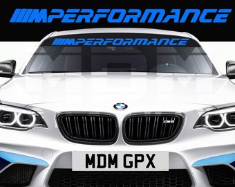 M Performance STEALTH EDITION Car Sunstrip Banner M2 M3 M4 M6 | Etsy
