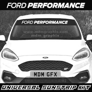 Ford Performance Sunstrip Universal (fiesta,st180,ecoboost,zetecs ...