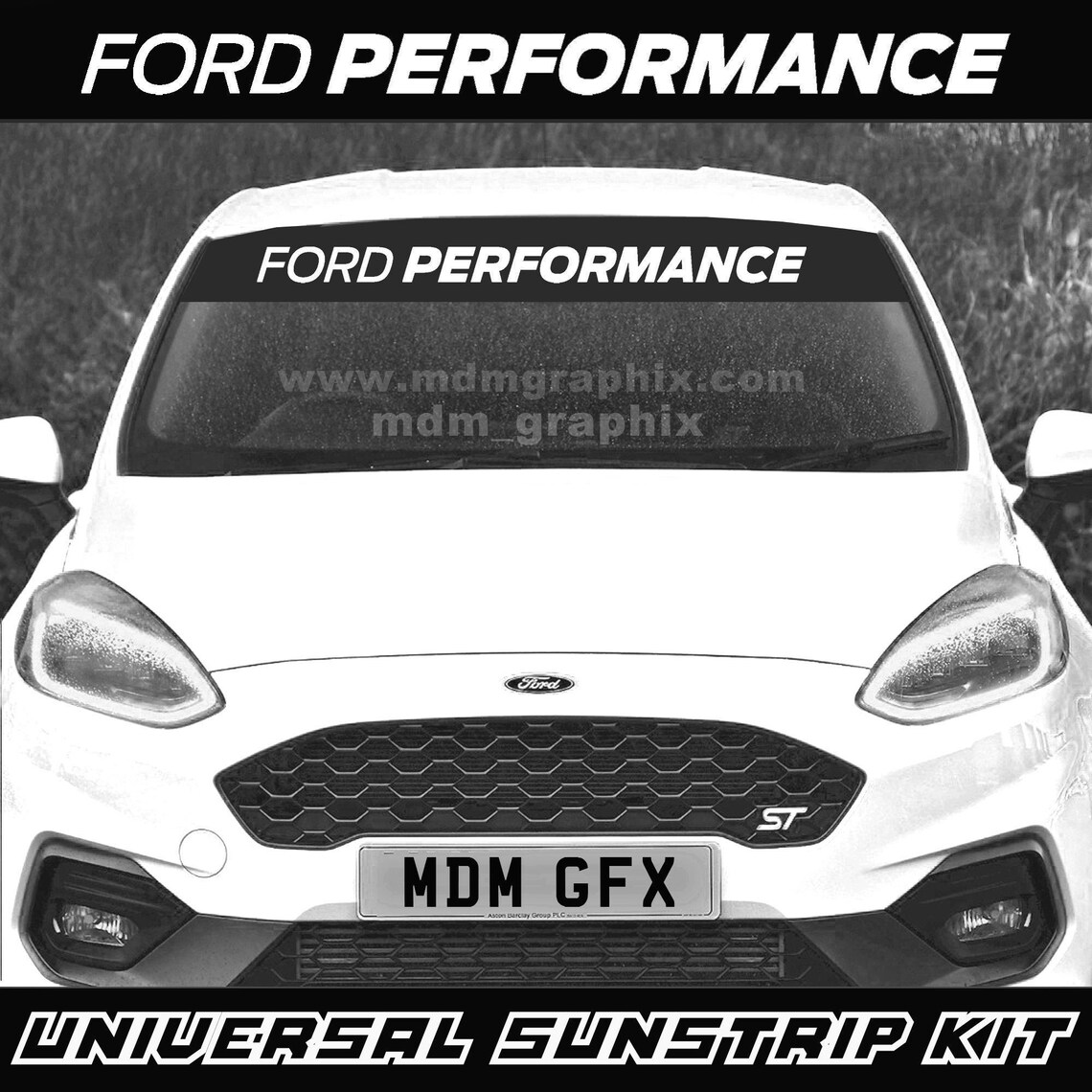 Ford Performance Sunstrip Universal | Etsy UK