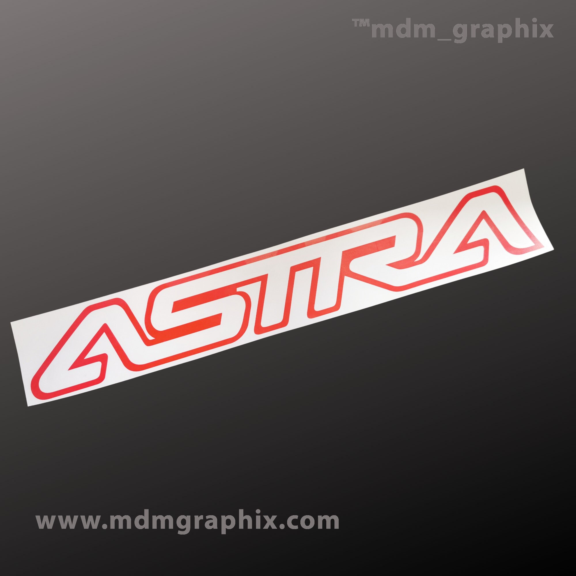 Vauxhall Astra Outline Sun Strip Kit Opel Astra Universal | Etsy UK