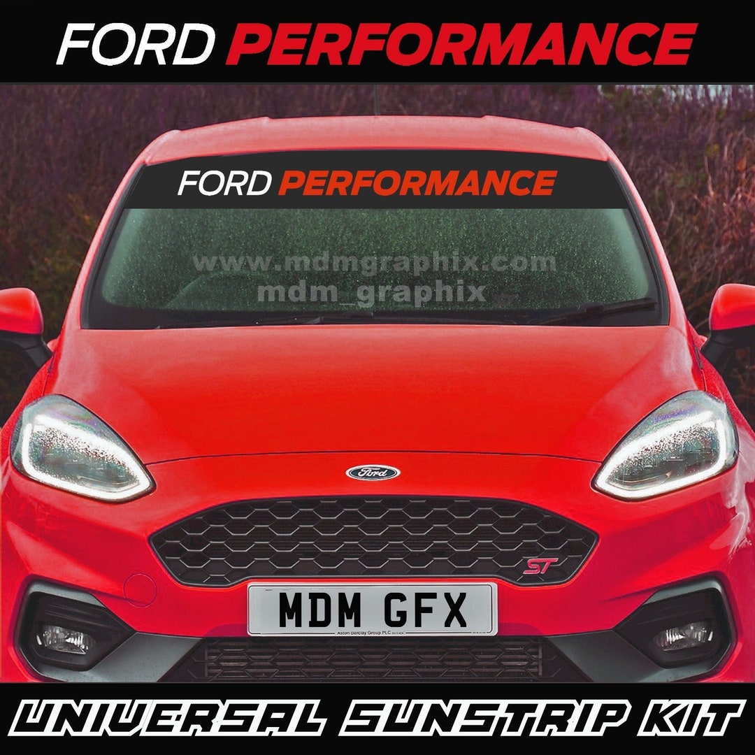 Ford Performance Sunstrip Universal (ST180 Ecoboost Zetecs 1litre St200 ...
