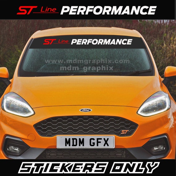Ford ST LINE Performance Universal Decal Banner ecosport | Etsy