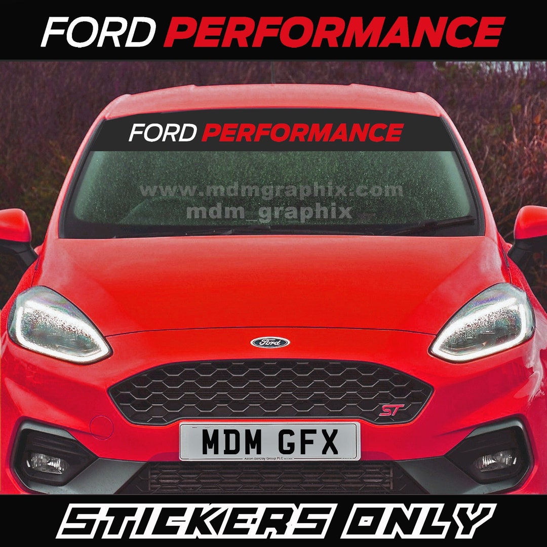 Ford Performance Universal Decal Banner Will Fit All Ford - Etsy UK