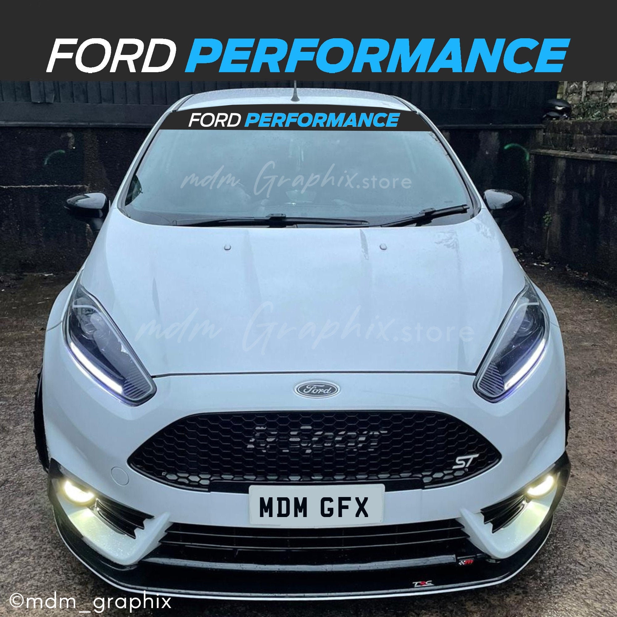 Ford Performance Sunstrip Universal Fiesta Mondeo KA RS ST200 | Etsy