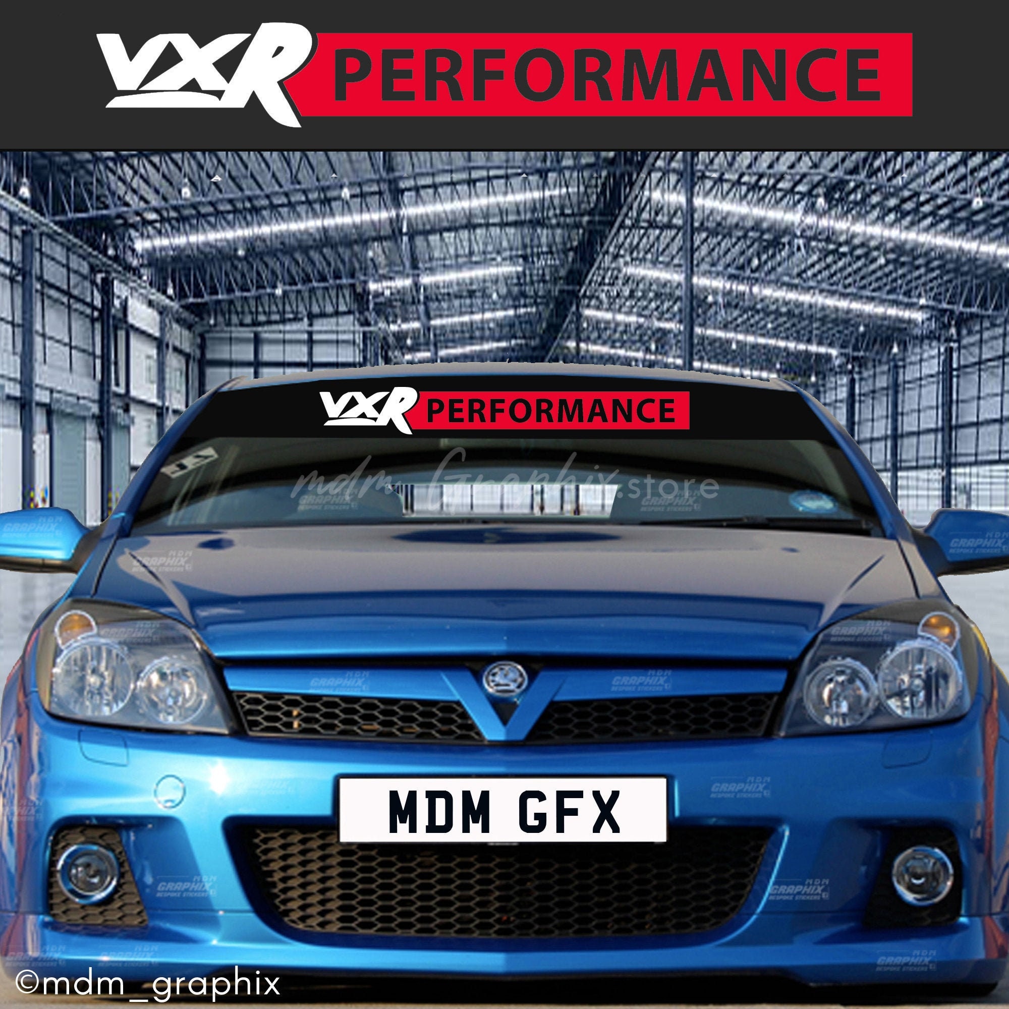 Vauxhall VXR Performance Emblem Outline Sun Strip Kit Opel - Etsy UK