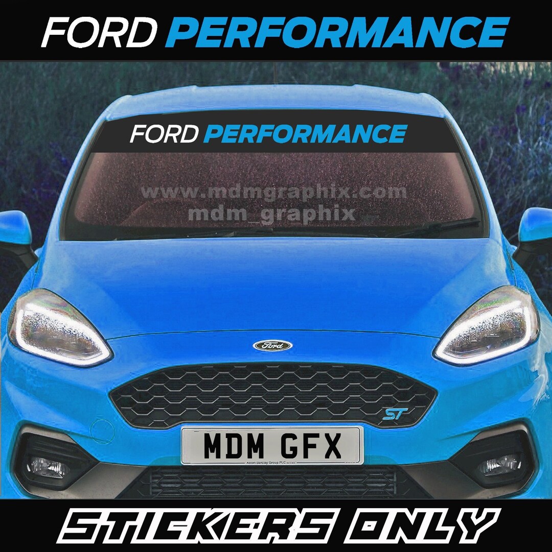 Ford Performance Universal Decal Banner Will Fit All Ford Models - Etsy