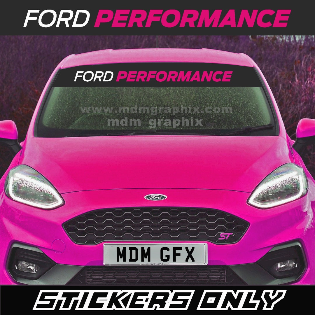 Ford Performance Universal Decal Banner Will Fit All Ford Models - Etsy