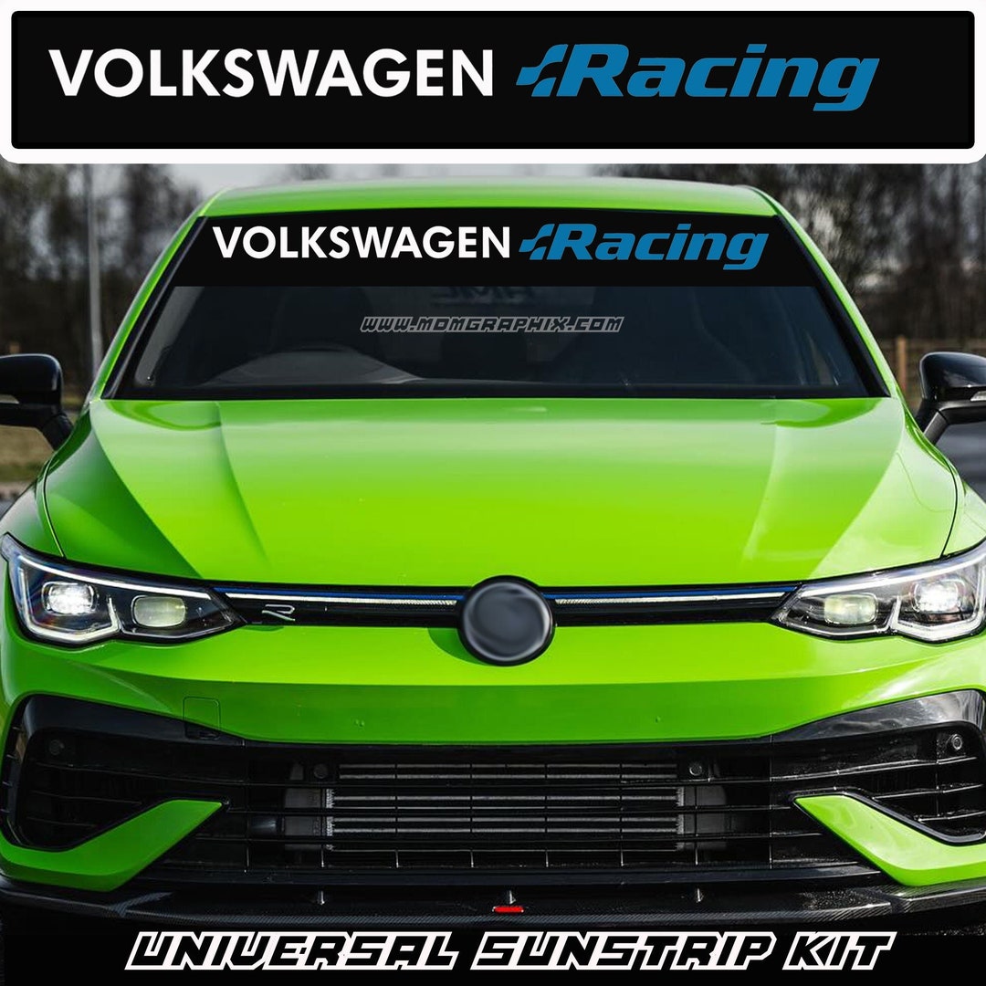 Volkswagen Racing Sunstrip Golf ID.3 Beetle Polo Passat Scirocco Jetta ...