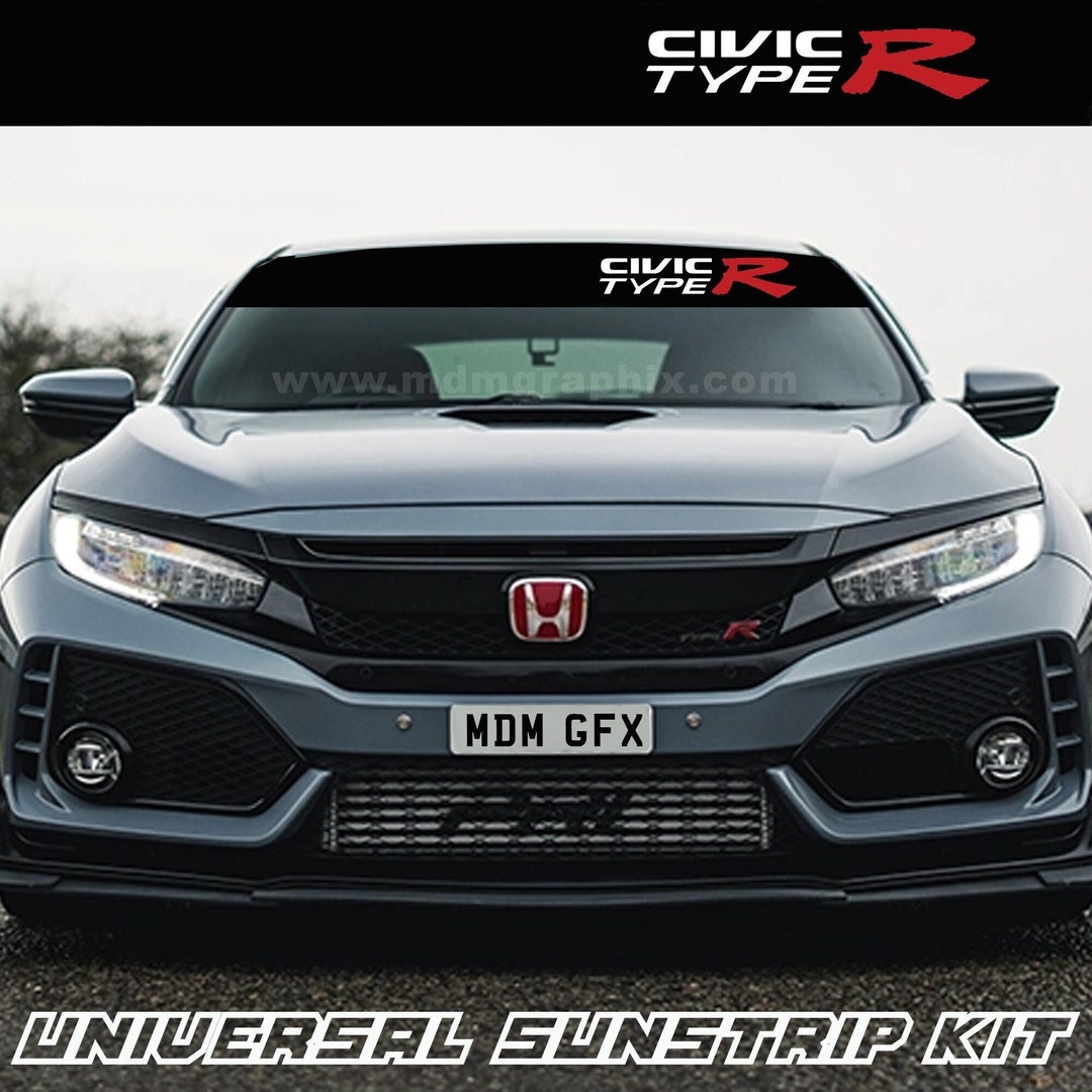 Civic Type R I VTEC Honda Accord FN2 Sunstrip Universal Jap K20 Ep3 ...