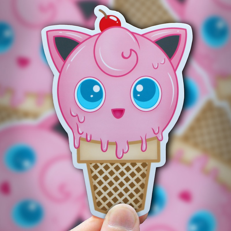 Jigglypuff Sticker - Etsy