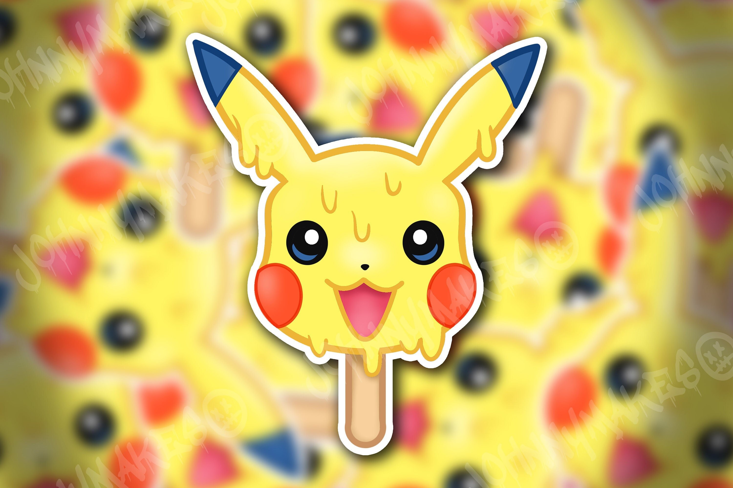 Pokemon Pikachu Popsicle