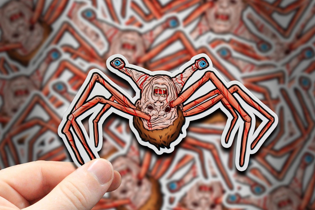 The Thing Spider Head Horror Sticker or Magnet - Etsy
