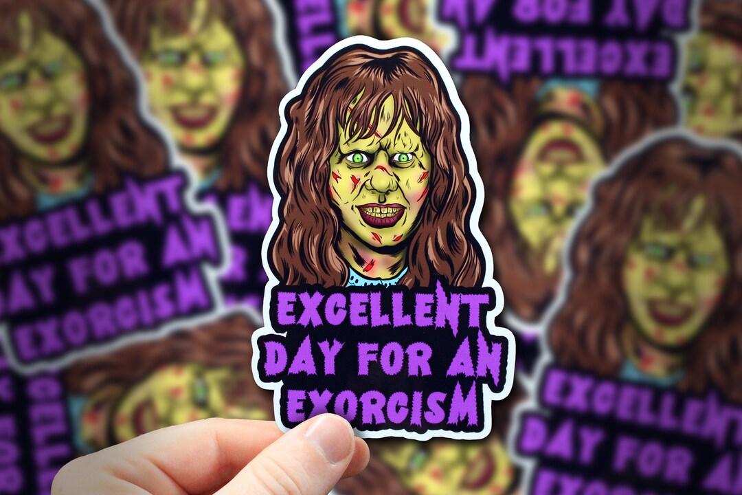 Regan Exorcist Horror Sticker or Magnet - Etsy