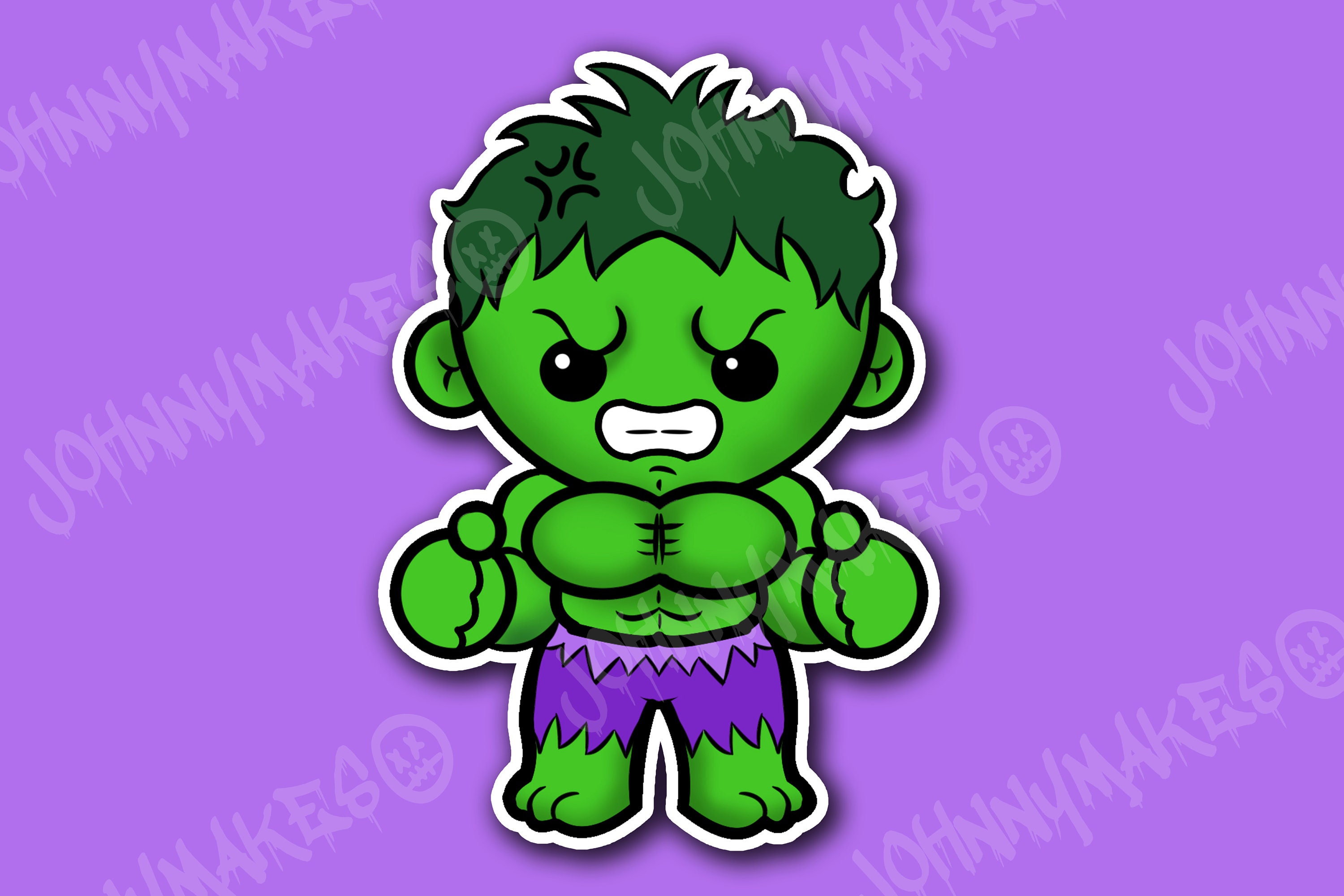 Incredible Hulk Chibi