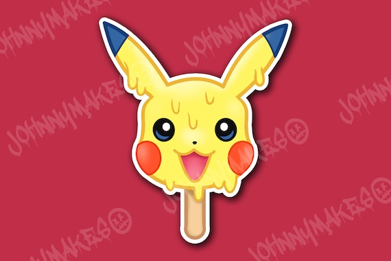 Pokemon Pikachu Popsicle