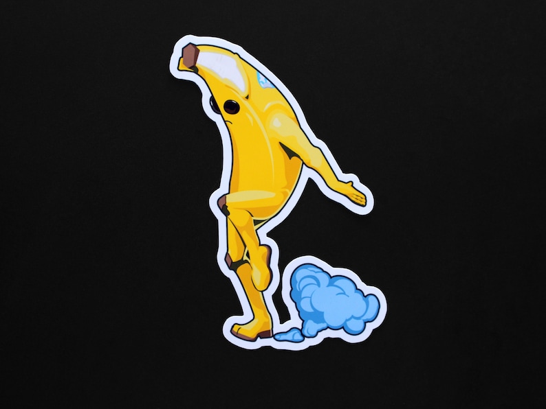 Fornite Peely Full Tilt Emote Sticker | Etsy