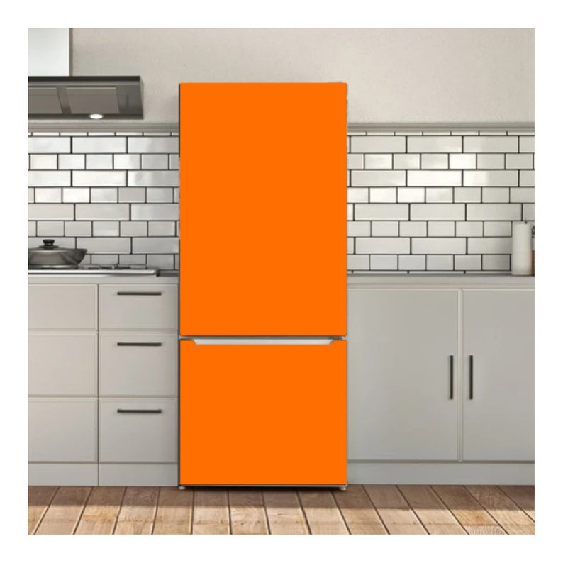 Fridge Wrap Refrigerator Decals Wallpaper Peel and Stick Side by Side ...