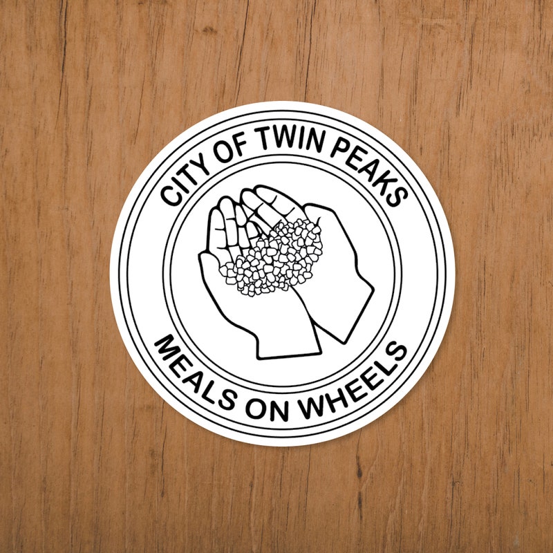 Twin Peaks Sticker - Etsy