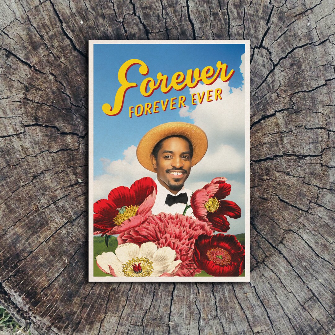 Andre 3000 "forever, Forever Ever" // Postcard - Etsy