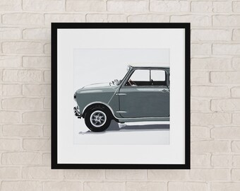 Vintage Mini Cooper Pop Art - Etsy