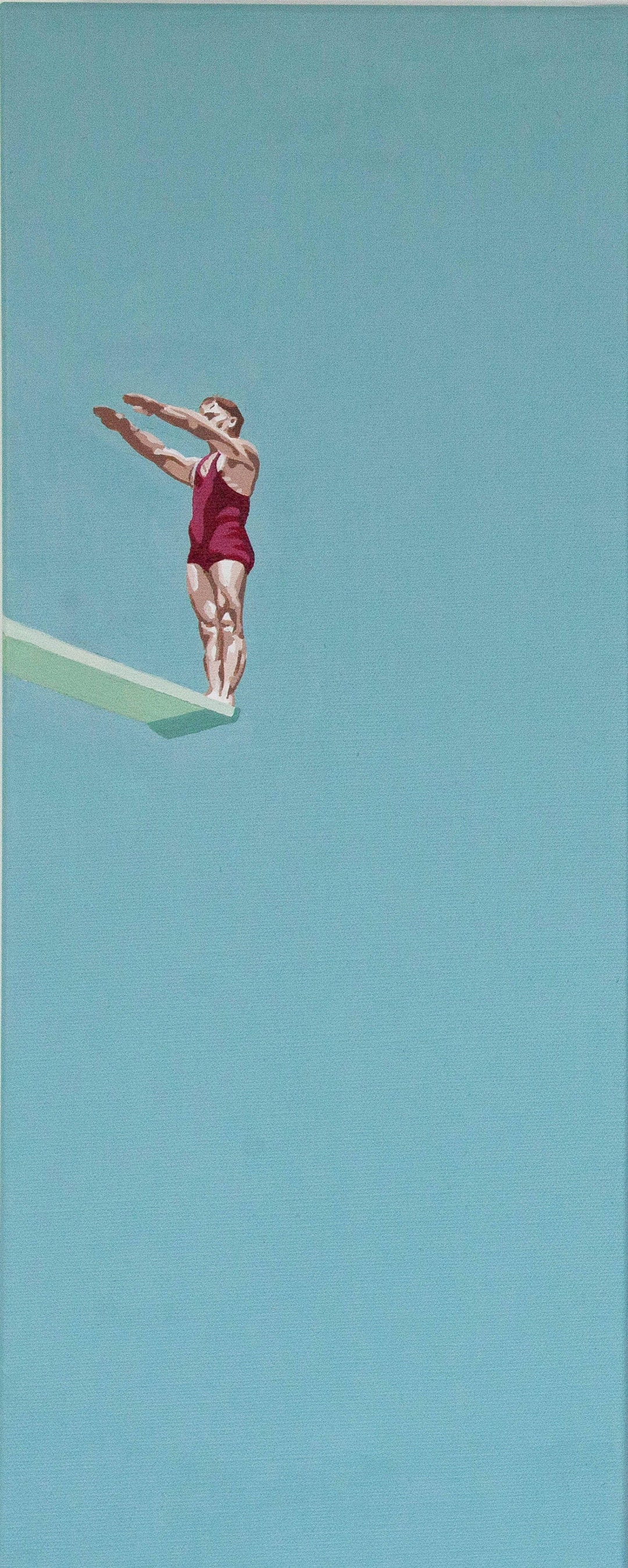 Prepare to Fly - Vintage / Retro Themed/ Diving Swimming Pool Picture ...