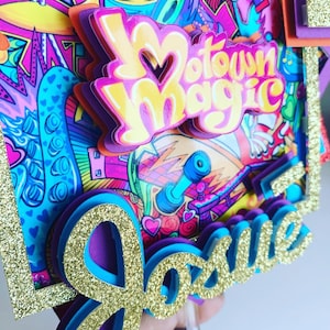 Motown Magic Cake Topper, Motown Magic Party Supplies, Motown Magic - Etsy