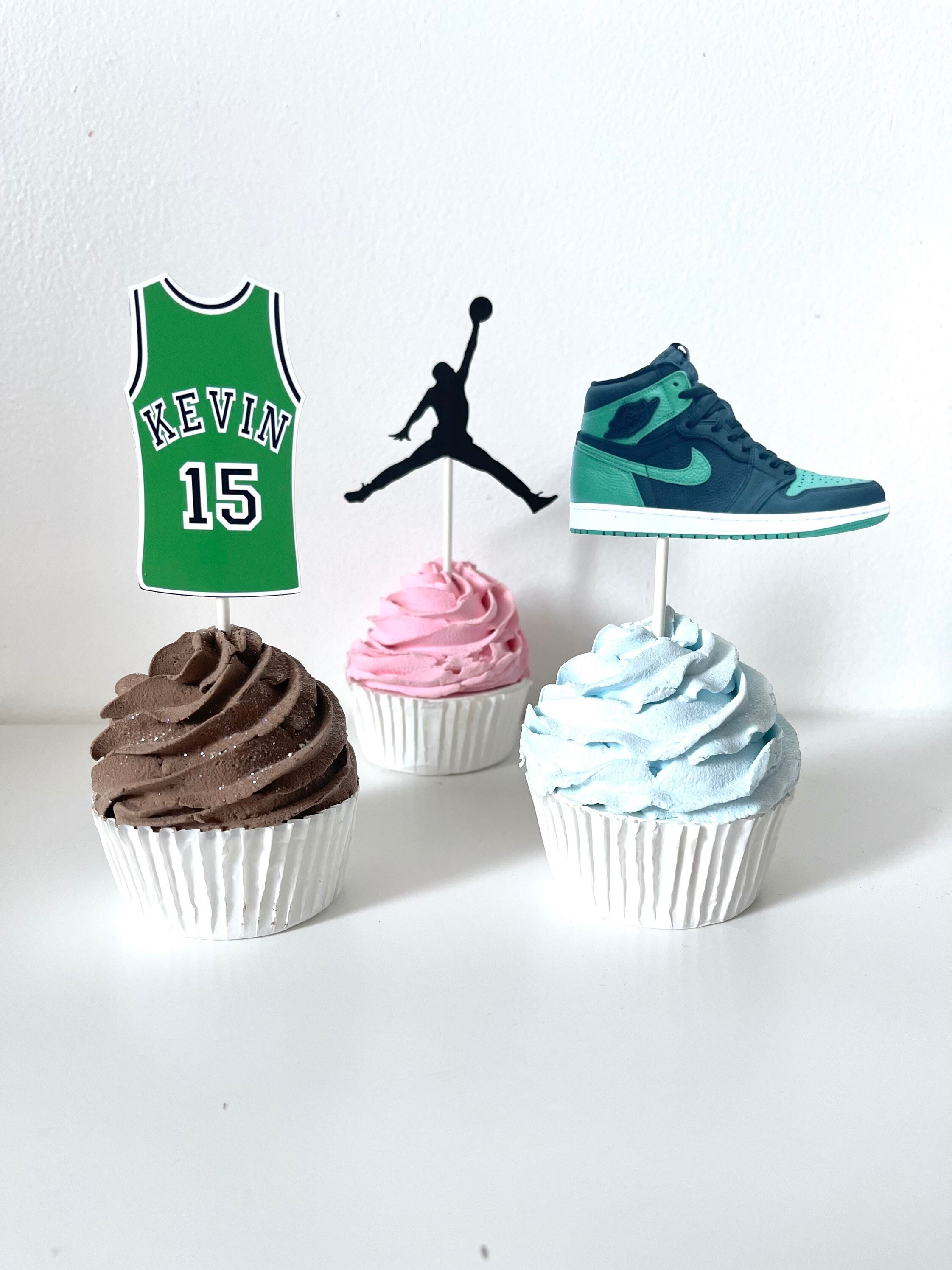 Custom Jordan Cupcake Topper Jordan Cake Topper Jordan - Etsy