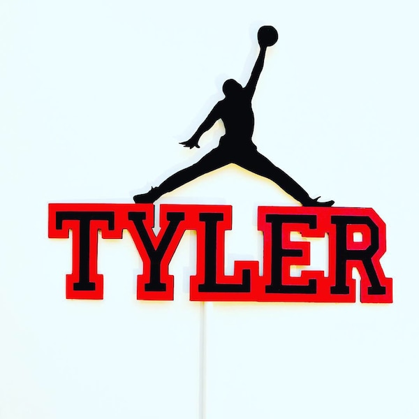 Jordan Cake Topper - Etsy