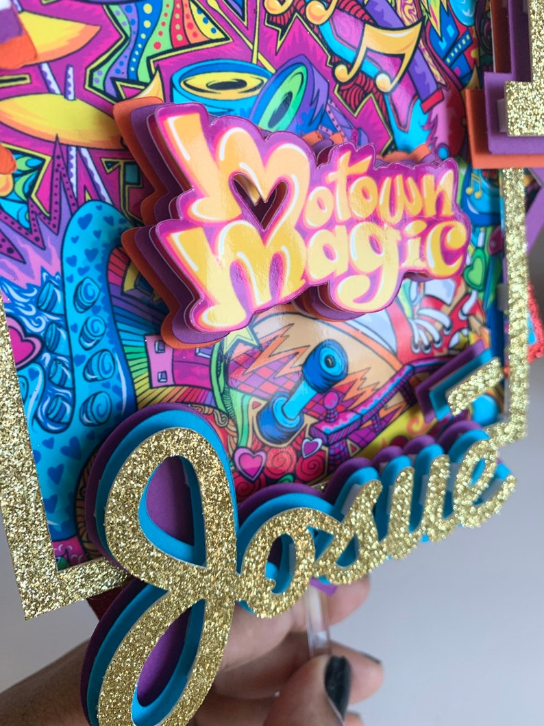 Motown Magic Cake Topper Motown Magic Party Supplies Motown - Etsy