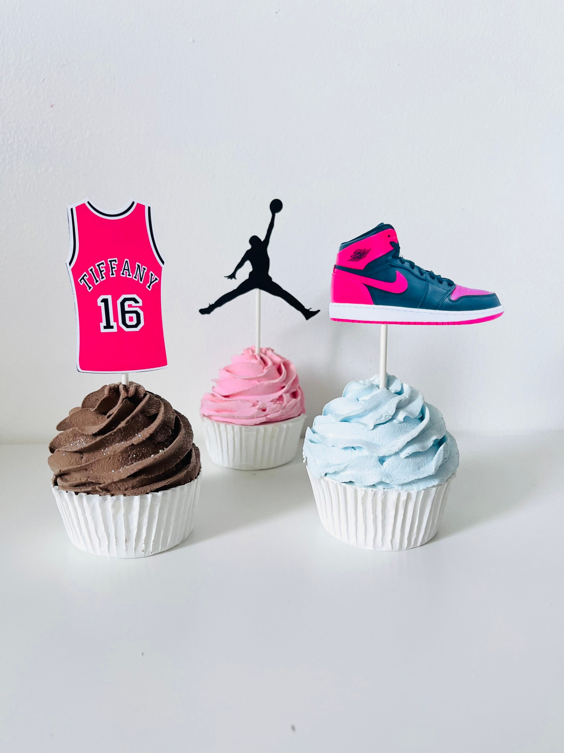 Custom Jordan Cupcake Topper Jordan Cake Topper Jordan - Etsy