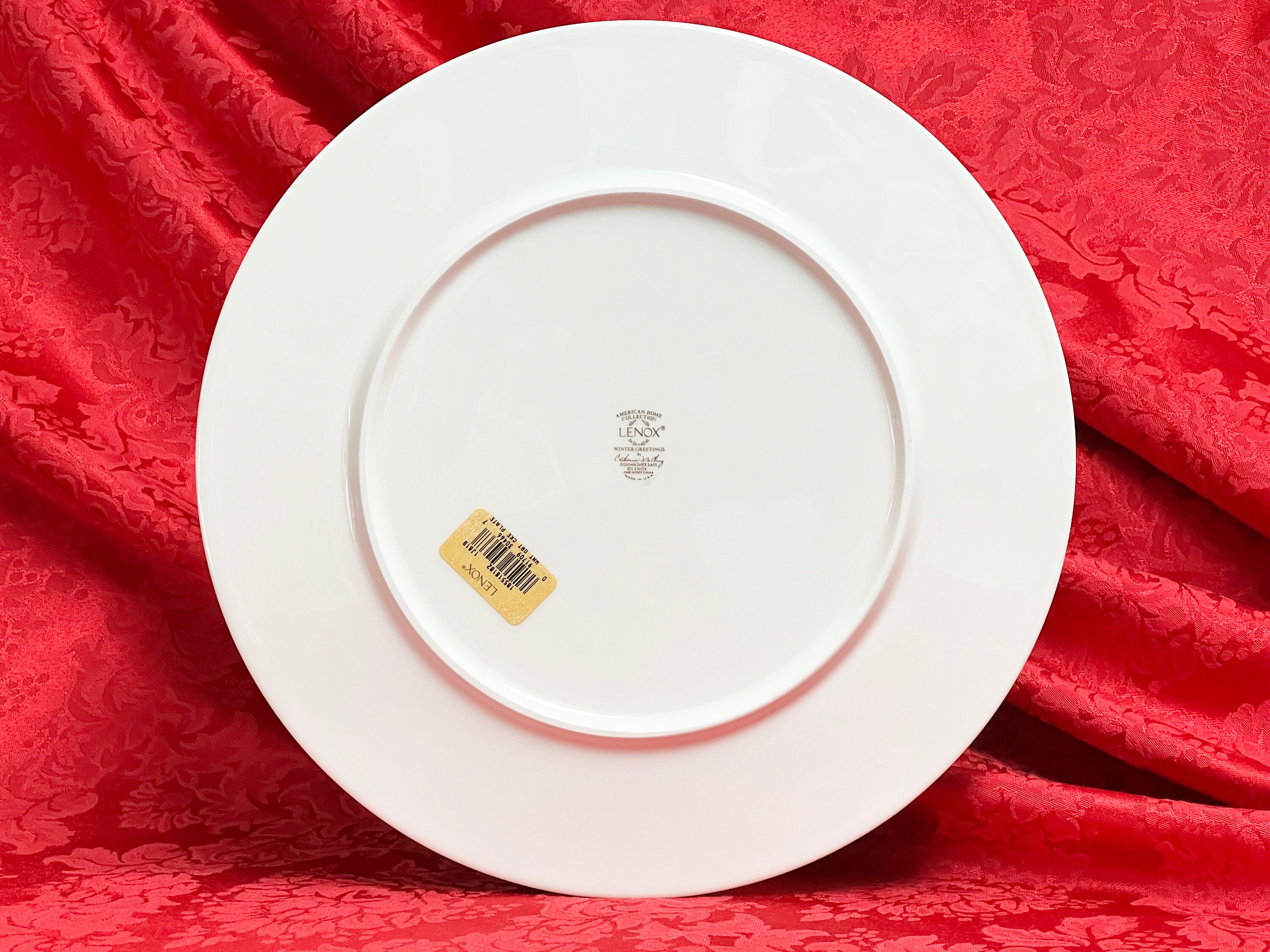 Lenox Winter Greetings Cake Plate, Winter Greetings China, Cake Plates ...