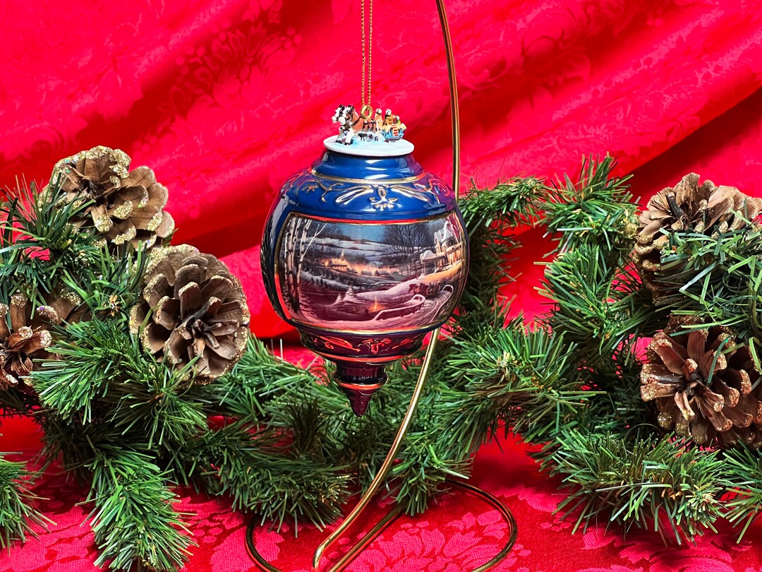 Terry Redlin Family Traditions 1999 Heirloom Porcelain Christmas ...