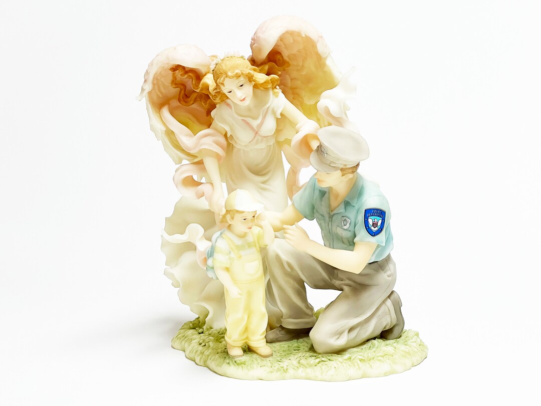 Seraphim Angel #81776 Angel With Policeman, Roman Inc Seraphim Angels ...