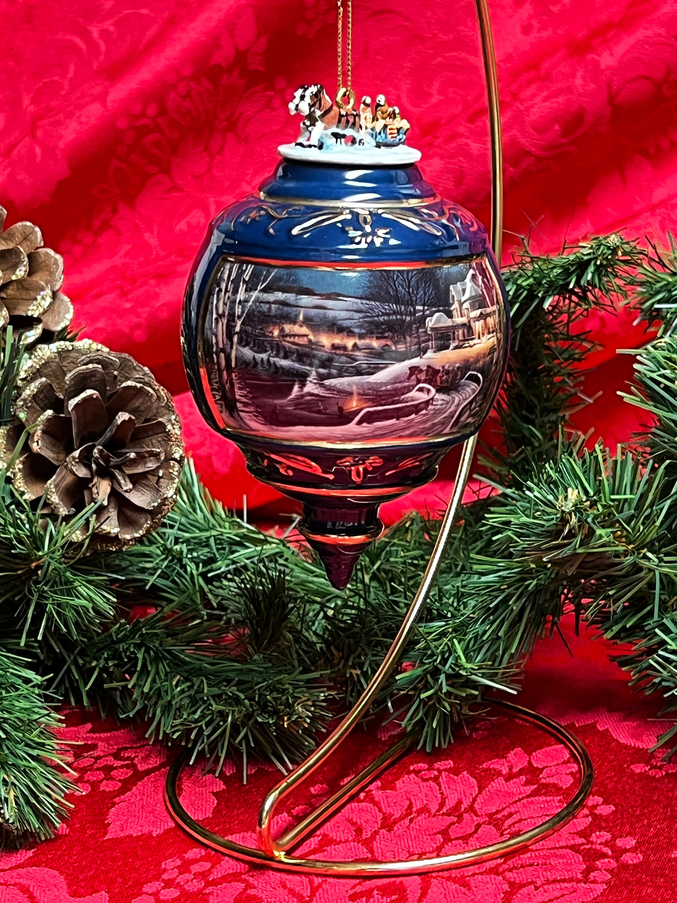 Terry Redlin Family Traditions 1999 Heirloom Porcelain Christmas ...