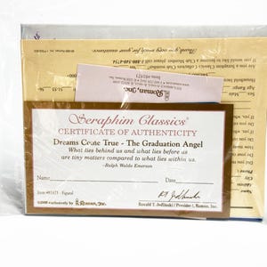 Seraphim Angels Classics the Graduation Angel #81873, Roman Inc ...