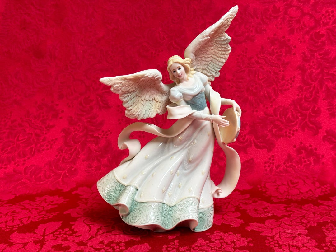 Angel of Joy Porcelain, G.G. Santiago Angel Figurines, Limited Edition ...