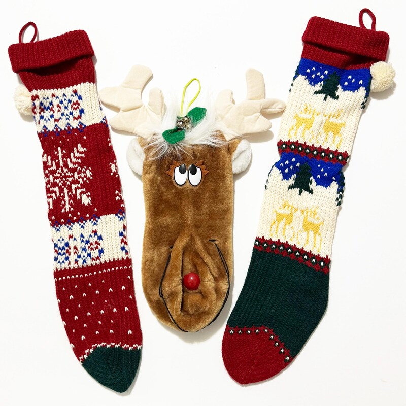 Moose Stocking - Etsy