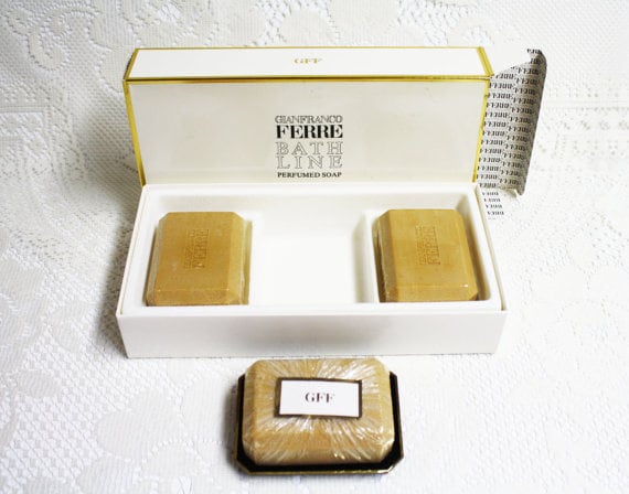 Gianfranco Ferre Perfumed Soap, Vintage Perfumed Soaps, Classic Perfumed Soap Gianfranco, Luxury ...