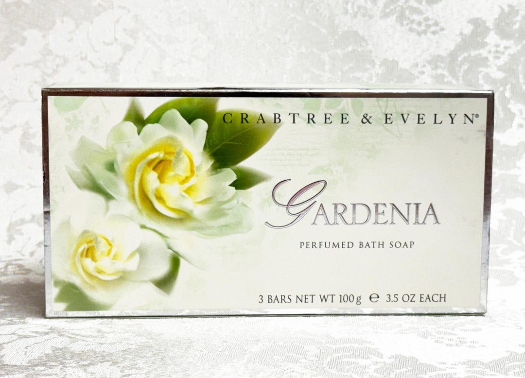 Crabtree & Evelyn Gardenia Perfumed Bath Soap, Perfumed Bath Soaps Made ...