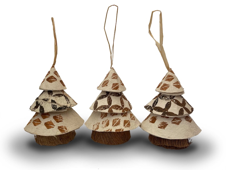 Tapa Tree Ornament - Etsy