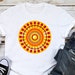 Sun Shirt No. 14, Art Sun Symbol Art Shirt Celtic Sun Gift Druid Art ...