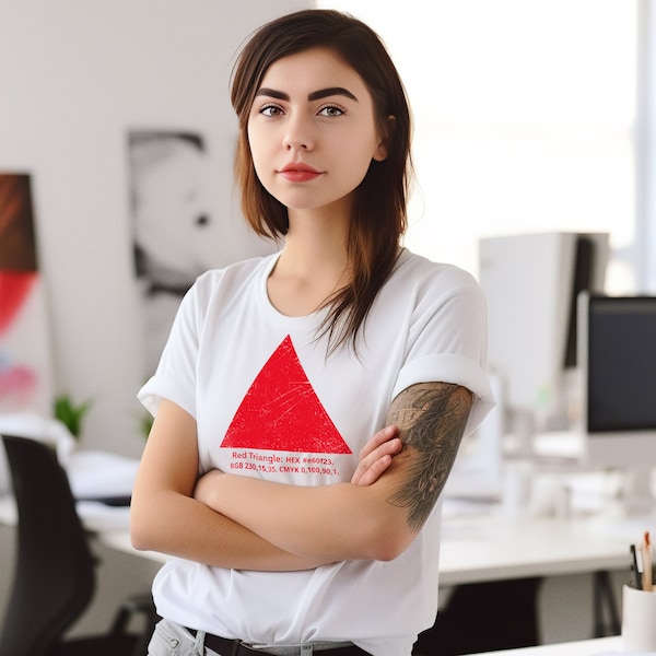 Triangle T Shirt - Etsy