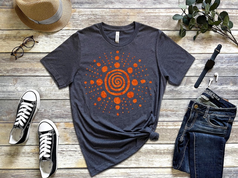 Paleo Sun Spiral Symbol 13, Stone Circle Sun Design Ancient Petroglyph ...