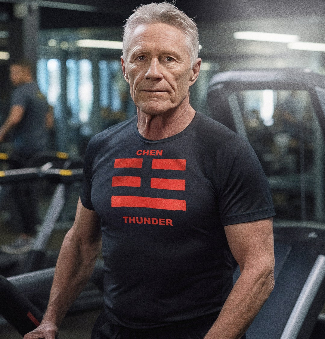 I Ching Trigram Chen Thunder T-shirt, Taoist Symbol, Tai Chi Shirt ...