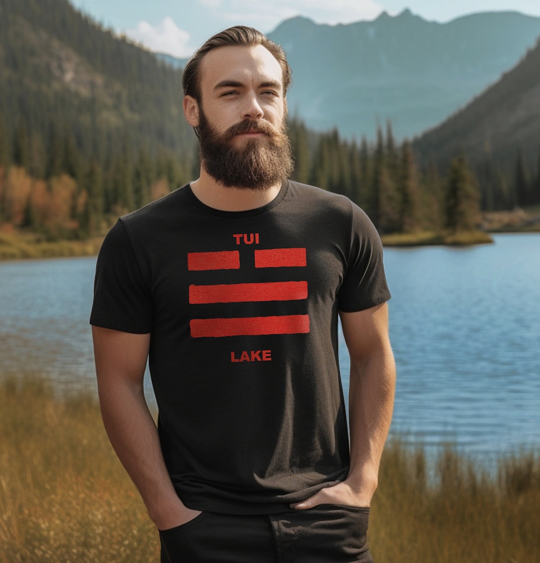 I Ching Trigram "tui" Lake T-shirt Taoist Symbol Tai Chi Shirt Yoga ...