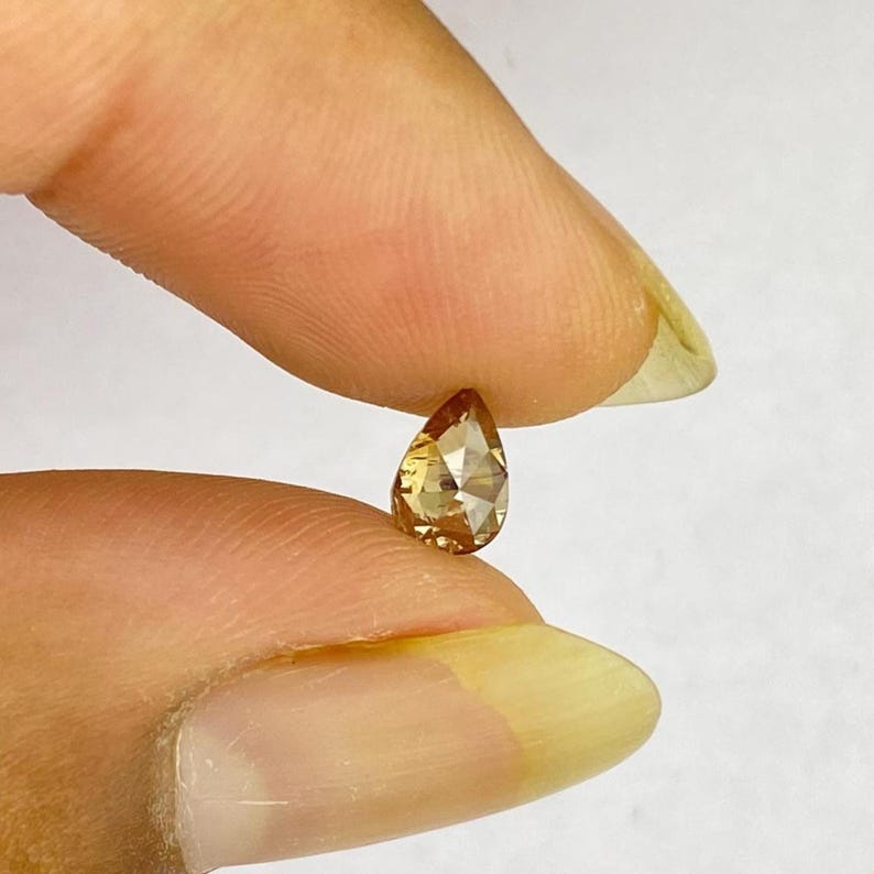 Fancy Pear Shape Diamond 0.69 CT Natural Fancy Color Diamond - Etsy